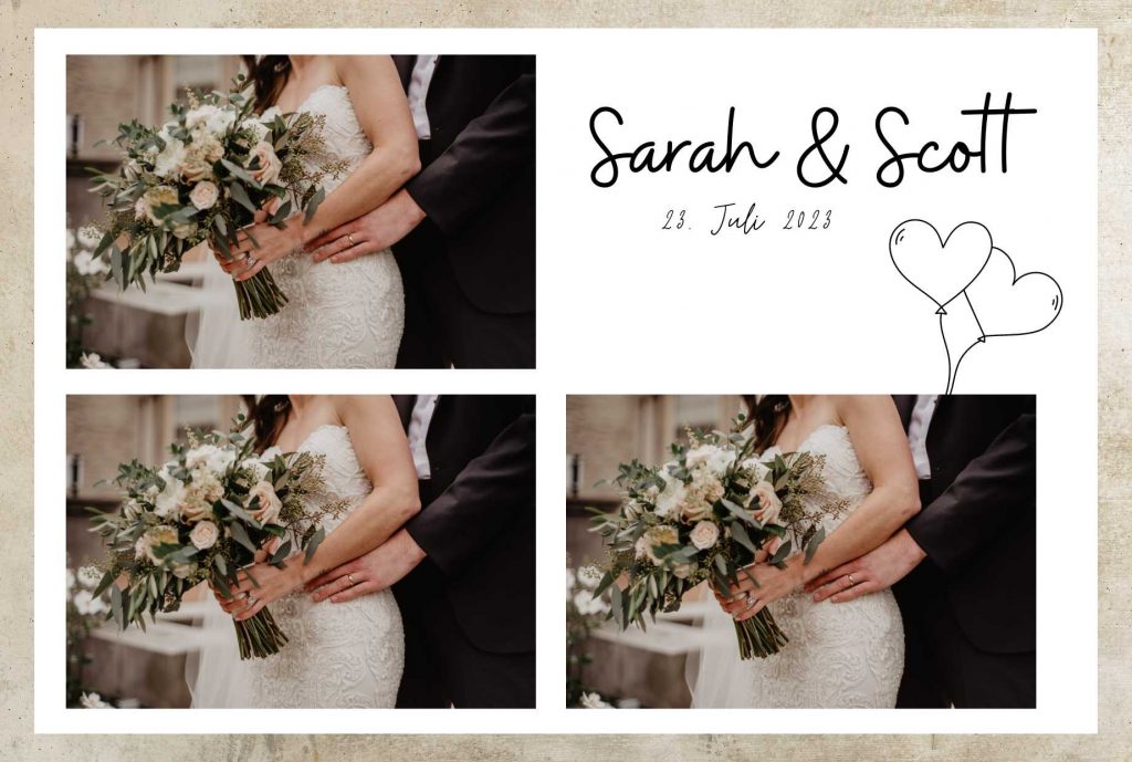 Layouts für Fotobox individuell gestalten - AZ Fotobox