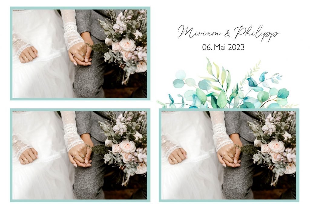 Layouts für Fotobox individuell gestalten - AZ Fotobox